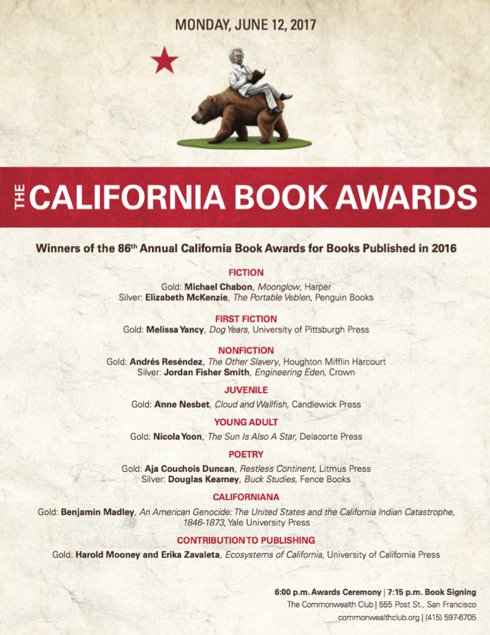 California Book Awards | Commonwealth Club